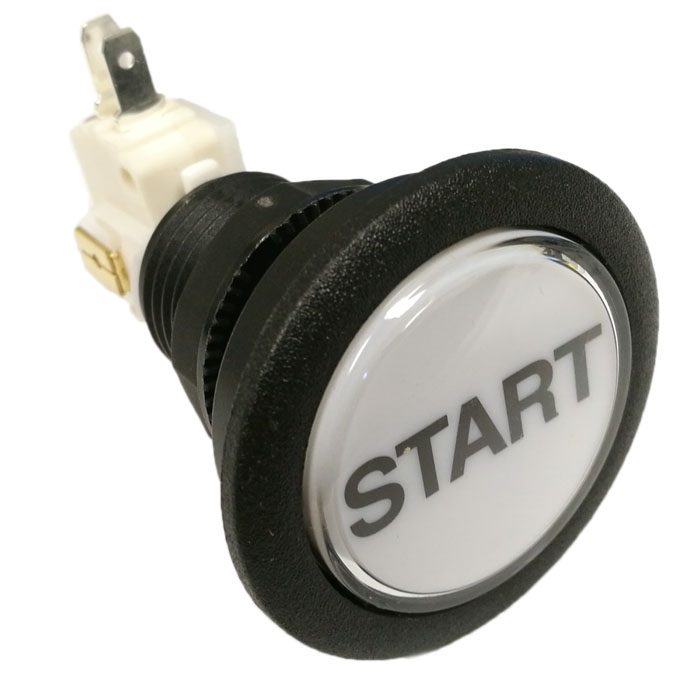 PBL-100-0084-00 Stern White 1.5" Start Button & Lamp Assembly - 5 Volt ...