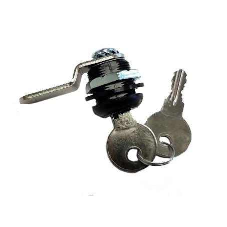 355-5168-00_ASSY Stern Metal Backbox Lock, Spacer, & Keys Only