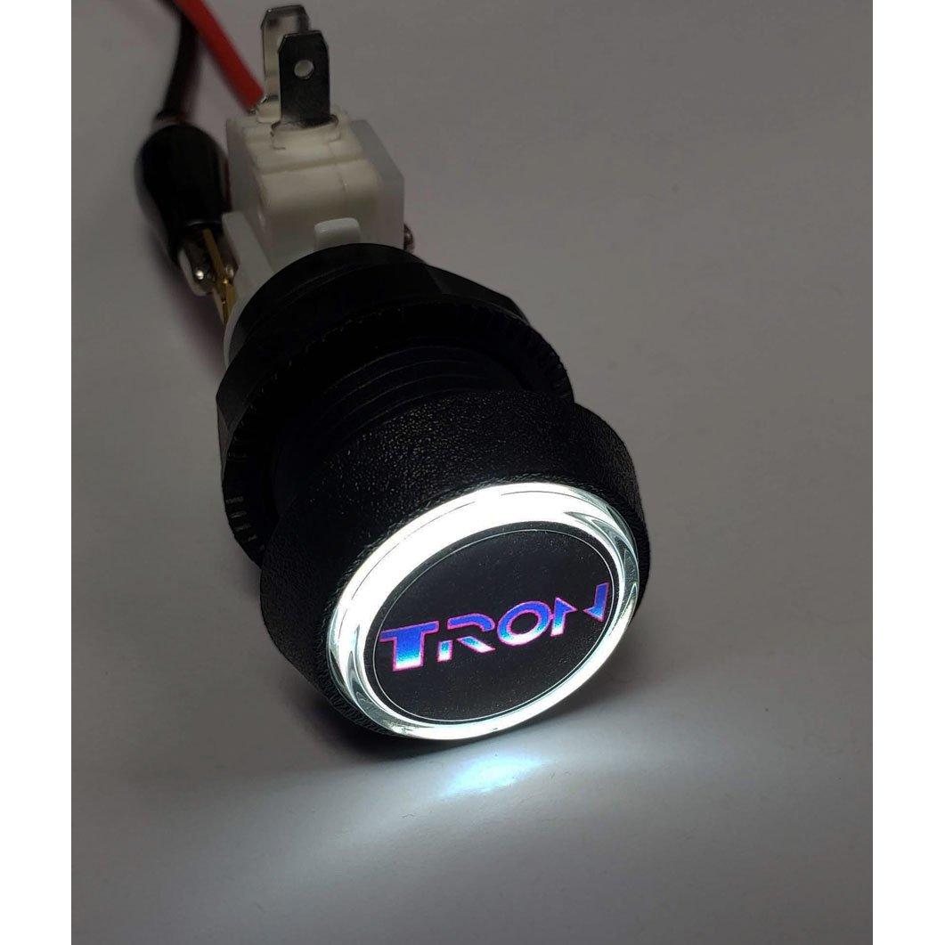 PBL-100-0138-00 TRON Legacy Full Color Start Button with LED