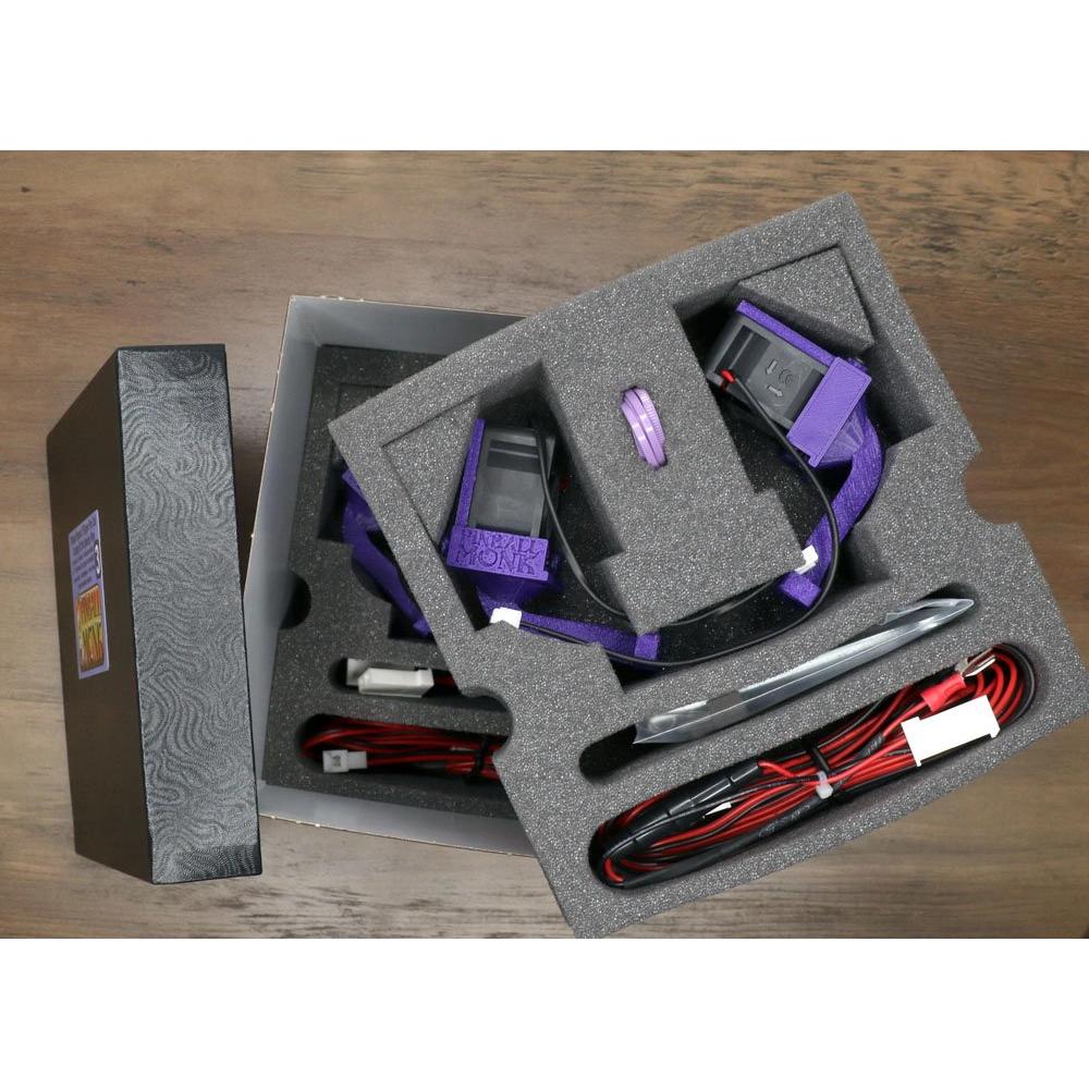 SPTB-003 Tibetan Breeze 3-Flipper Coil Cooling Kit Rick & Morty Pinball ...