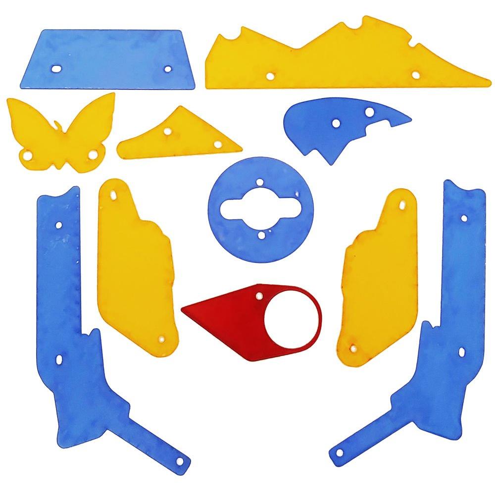 CGP_GODZILLA Stern Godzilla Pro/Premium/LE Colored Plastic Protector Set