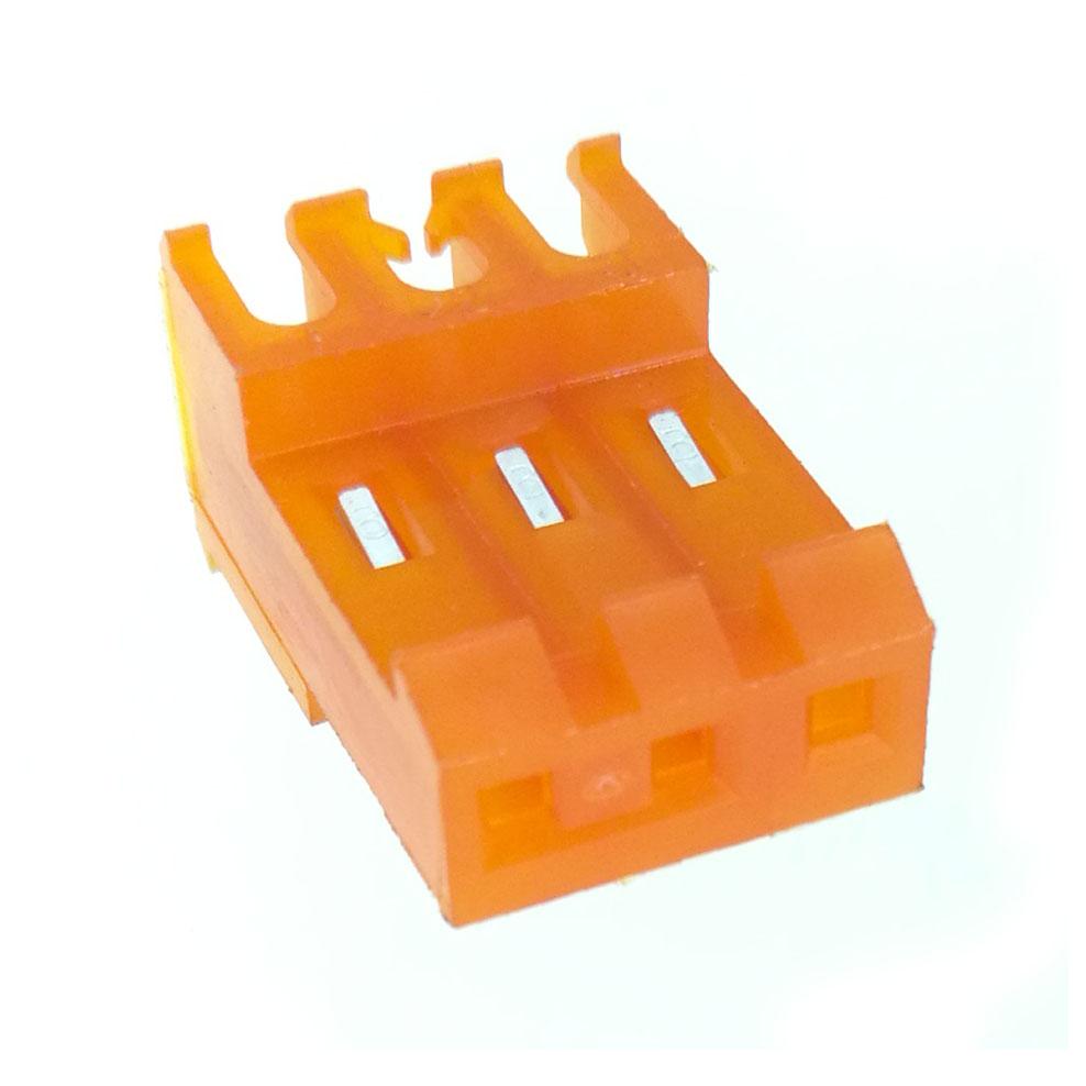 PBL-600-0475-00 .156" (3.96mm) IDC 3-Position Connector For 18 Gauge Wire