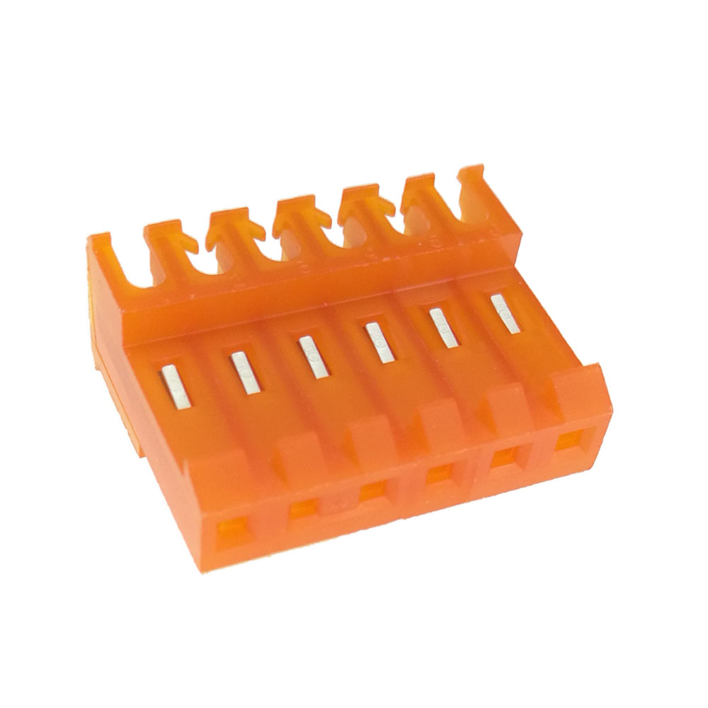 PBL-600-0479-00 .156" (3.96mm) IDC 6-Position Connector For 18 Gauge Wire