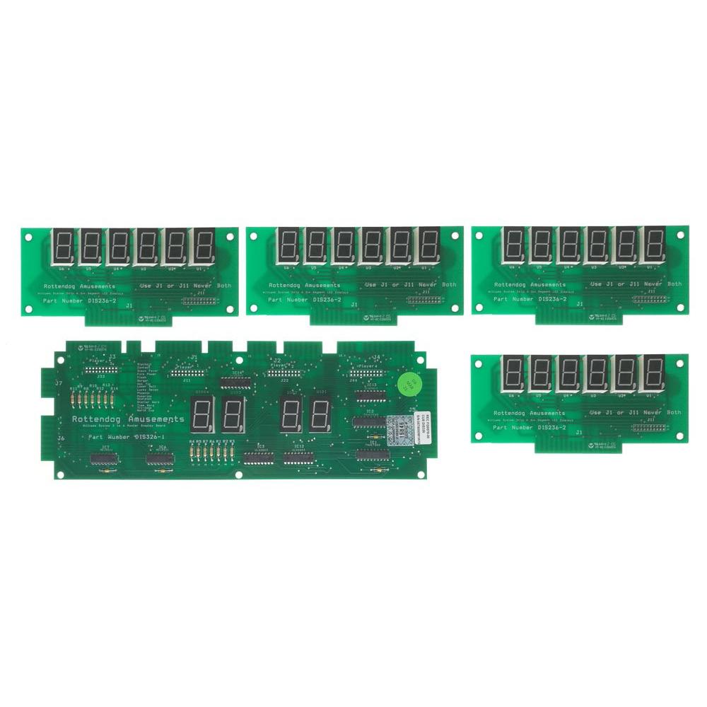 RD-DIS326 Rottendog Display Set for Williams System 3, 4, & 6