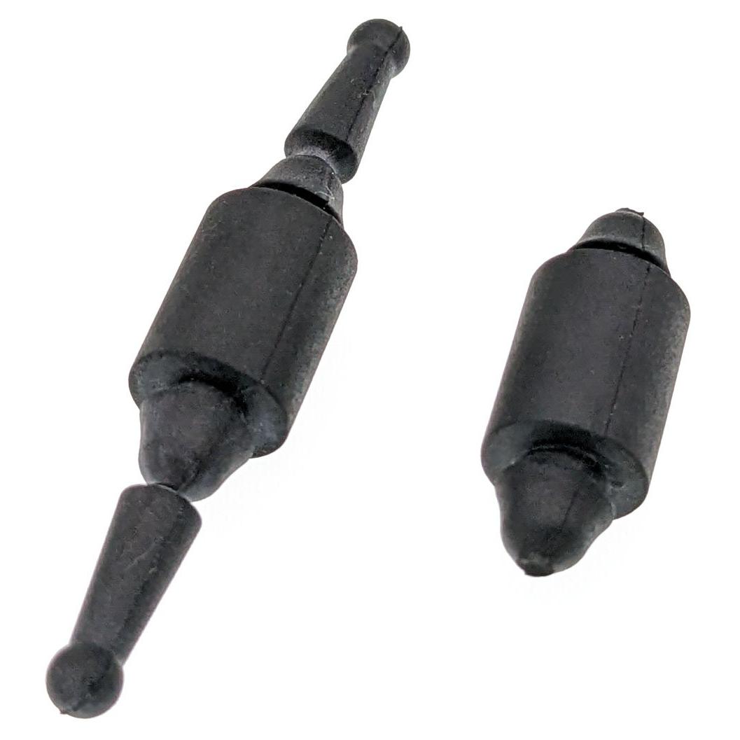 25-009005-08 Rubber Standoff Snap-In Spacer 1/2"