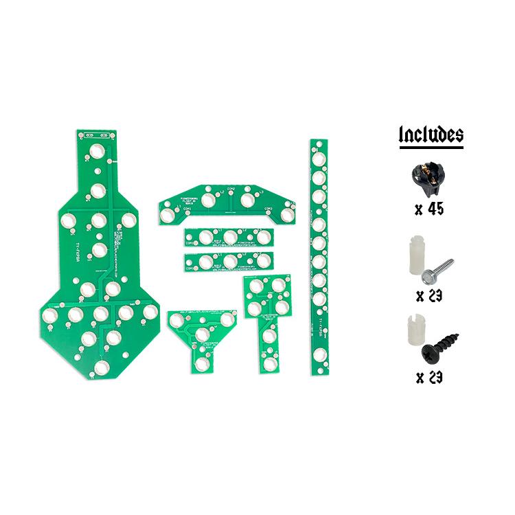 PRP-CS05_KIT Flight 2000 Playfield Lamp Board Kit