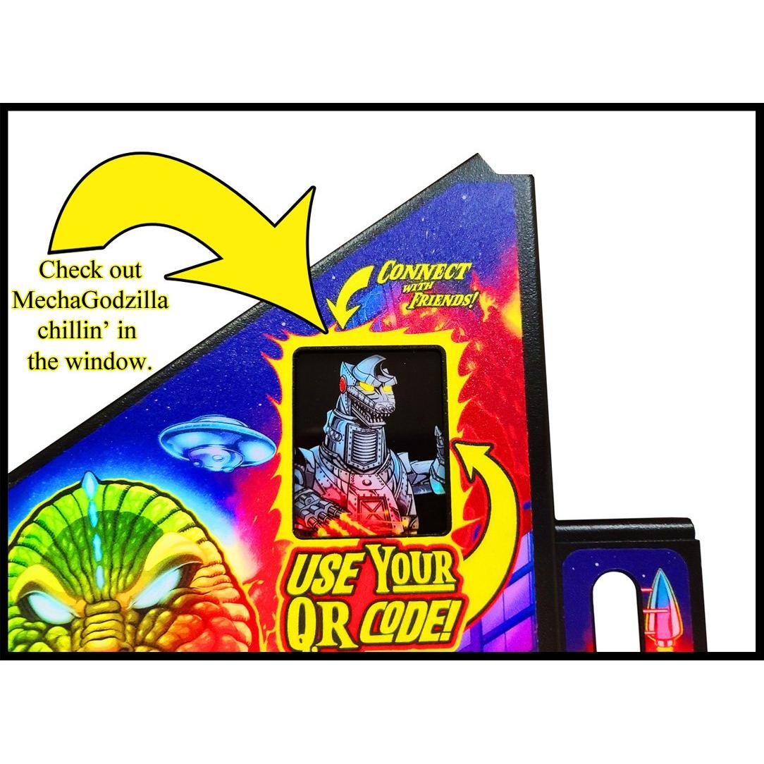 WINDOW_MECHA Mechagodzilla Chillin' In The Apron Window