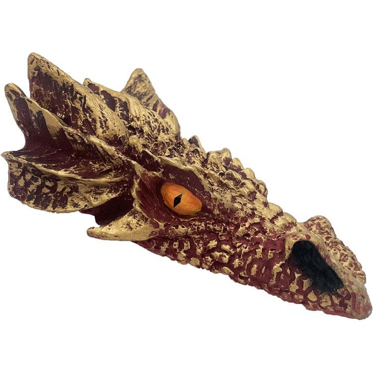32-000020-01 Hobbit Smaug Gold Head Sculpture