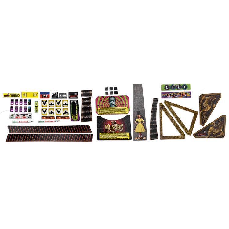 Pinball Life: Munsters Pro & LE Playfield Decal Set