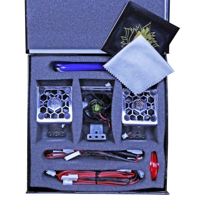 SPTB-ZEN-002 Tibetan Breeze Zen 3-Flipper Coil Cooling Kit for Stern ...