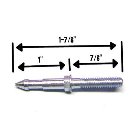 530-5005-00 1-7/8" Tall Metal Post With #10-32 Threaded Base