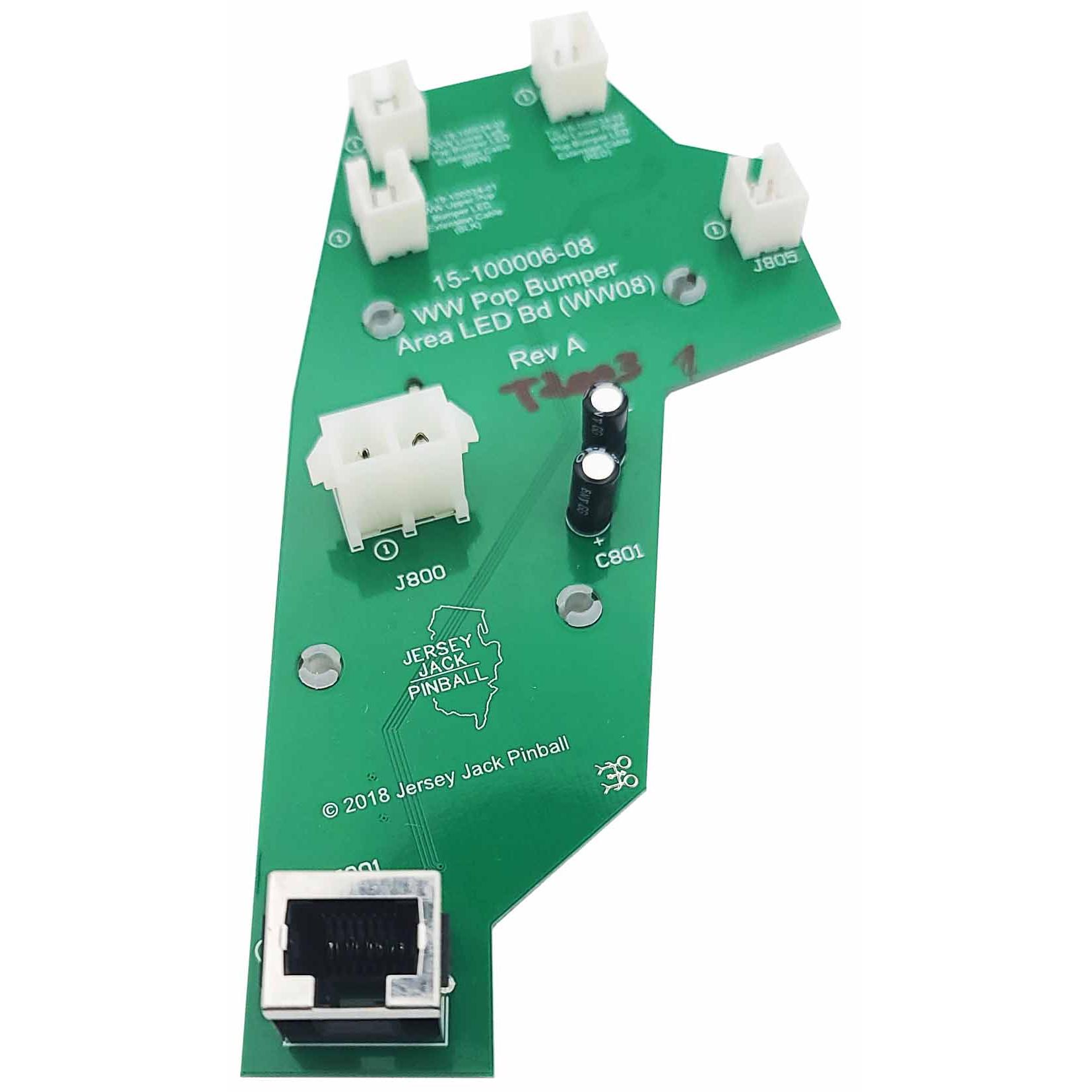 15-100006-08 Willy Wonka Pop Bumper Area RGB LED Lamp Board