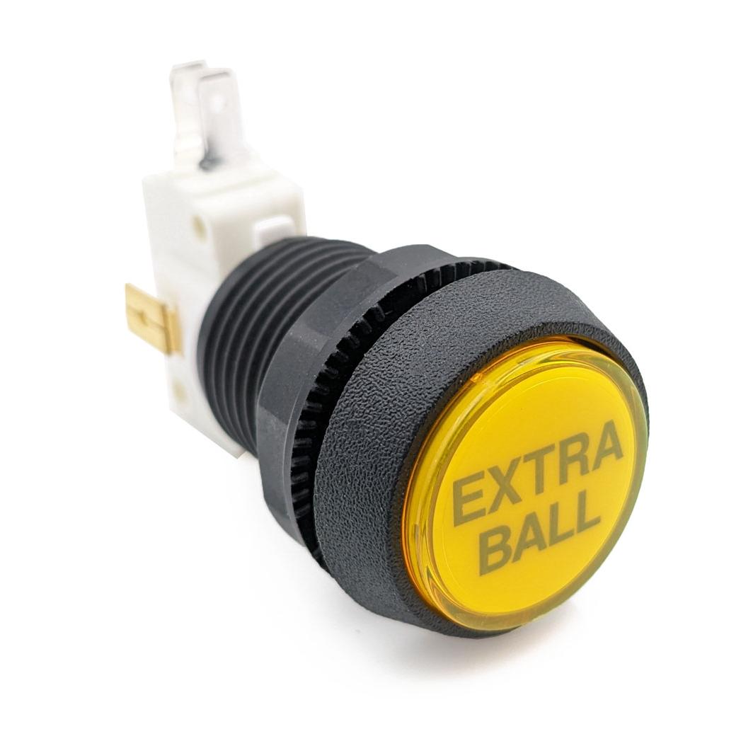 20-9663-9 Williams/Bally Yellow "Extra Ball" Button Assembly