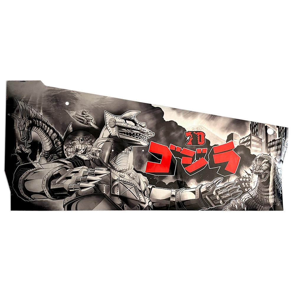 820-90T8-03 Stern Godzilla Premium 70th Anniversary Cabinet Decal - Left