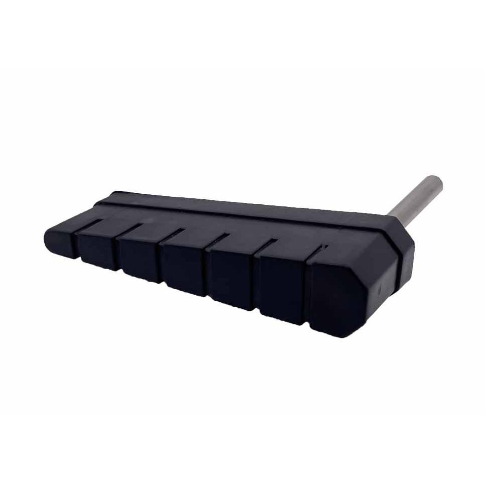 20-9592-7 Bally Flipper Bat with Ridges - Black