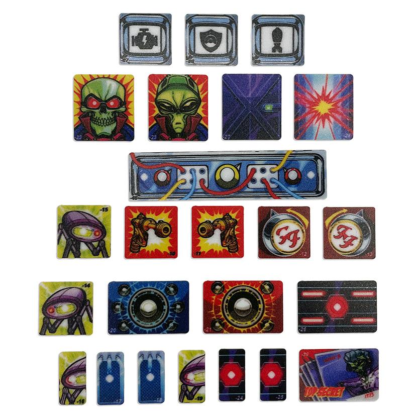 802-5000-U5-U6-U7-HW Foo Fighters High Wear Decal Set