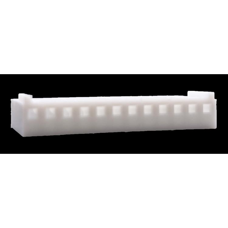 PBL-600-0577-12 .100" (2.54mm) Crimp & Stuff 12-Position Housing With ...