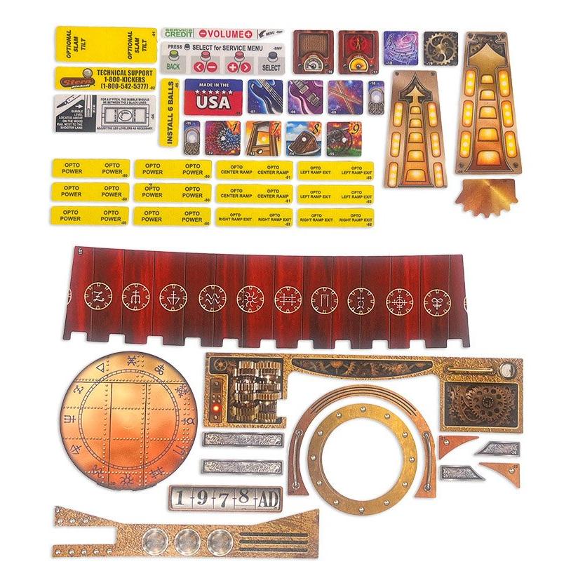 802-5000-T2_802-5000-T3 Rush Premium & LE Full Playfield Decal Set