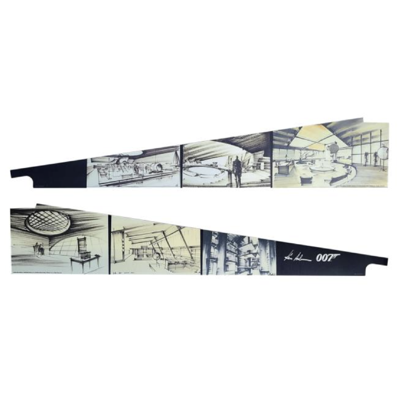 502-7160-00 James Bond 007 Art Blades