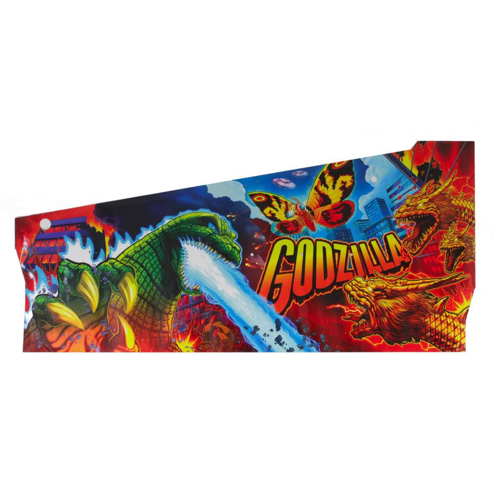 820-76T7-04 Stern Godzilla Premium Cabinet Decal - Right