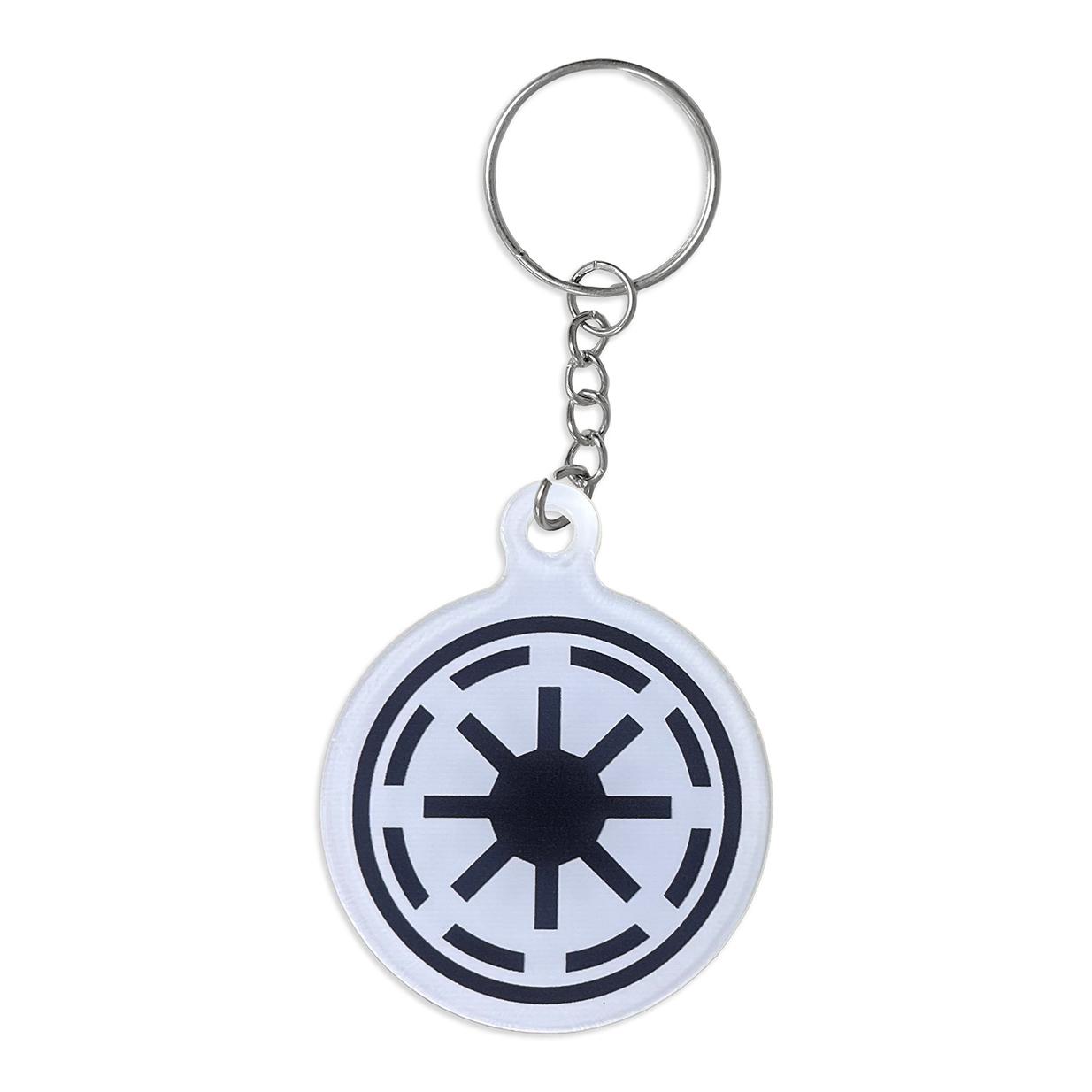 KEY_CHAIN_66 Star Wars Galactic Empire Imperial Crest Keychain