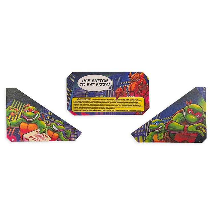 802-5000-Q5-01-02-03 Stern Teenage Mutant Ninja Turtles Pro Apron Decal Set