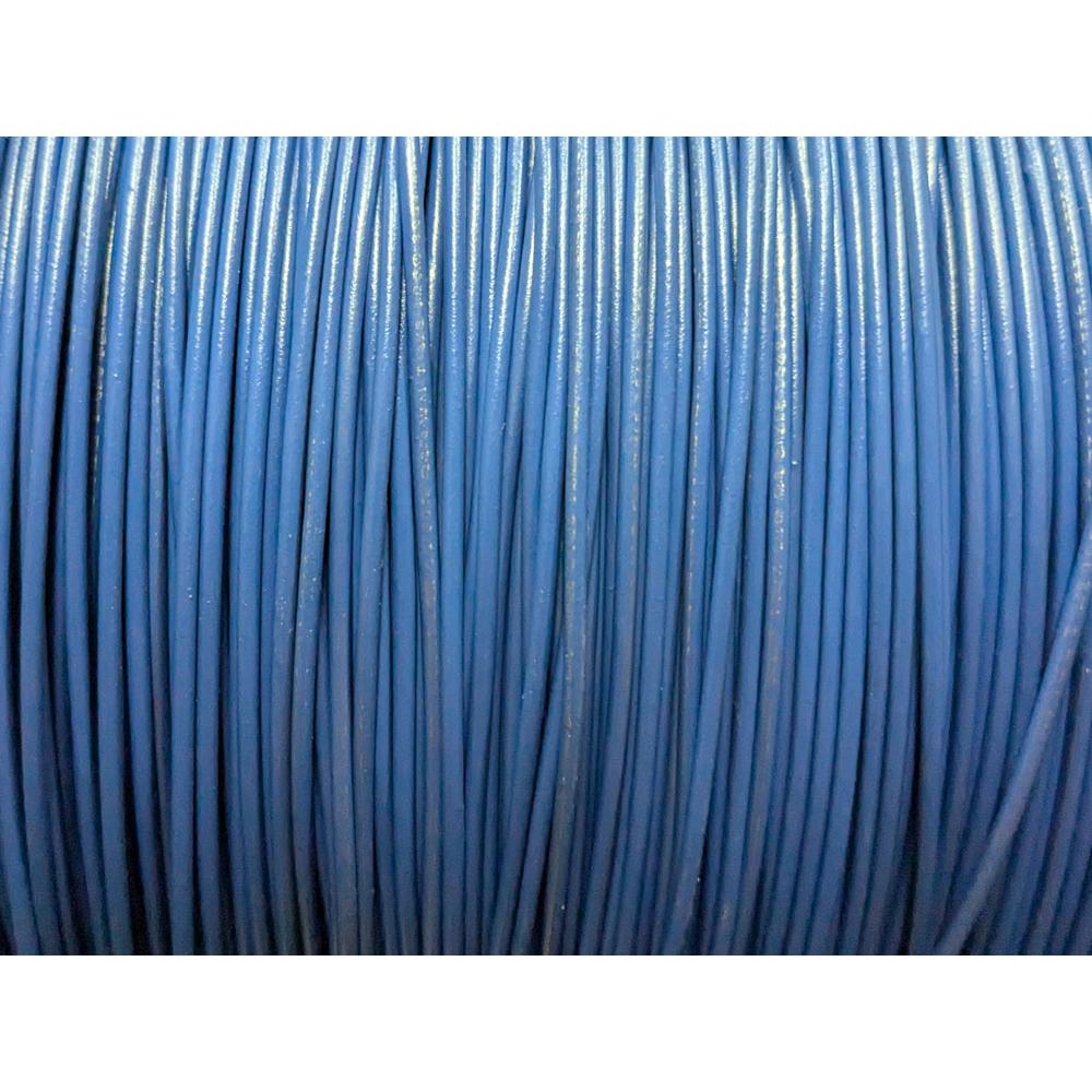 WIRE18-53-00 18 Gauge Insulated Stranded Blue Wire - Sold By The Foot