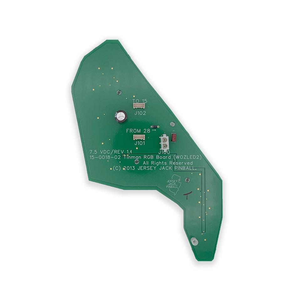 15-000018-02 Wizard of Oz Tin Man 7.5v RGB LED Lamp Board