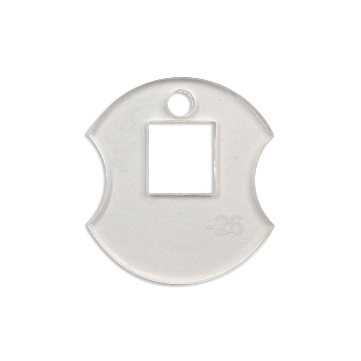 30-003013-26 JJP POTC Pop Bumper Light Management Clear Plastic