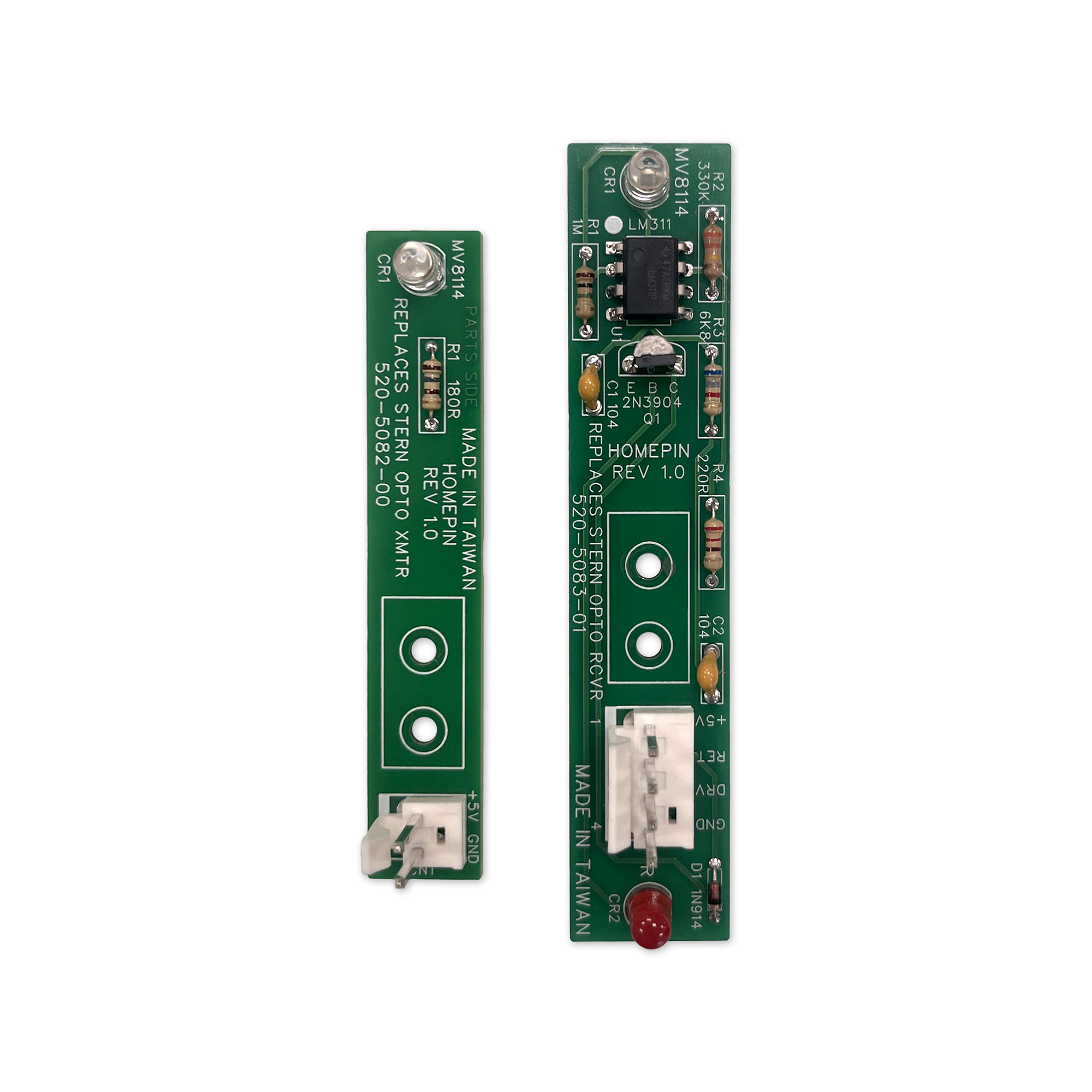 520-5082-00_520-5083-01 Sega/Stern Opto Transmitter & Receiver Board Set