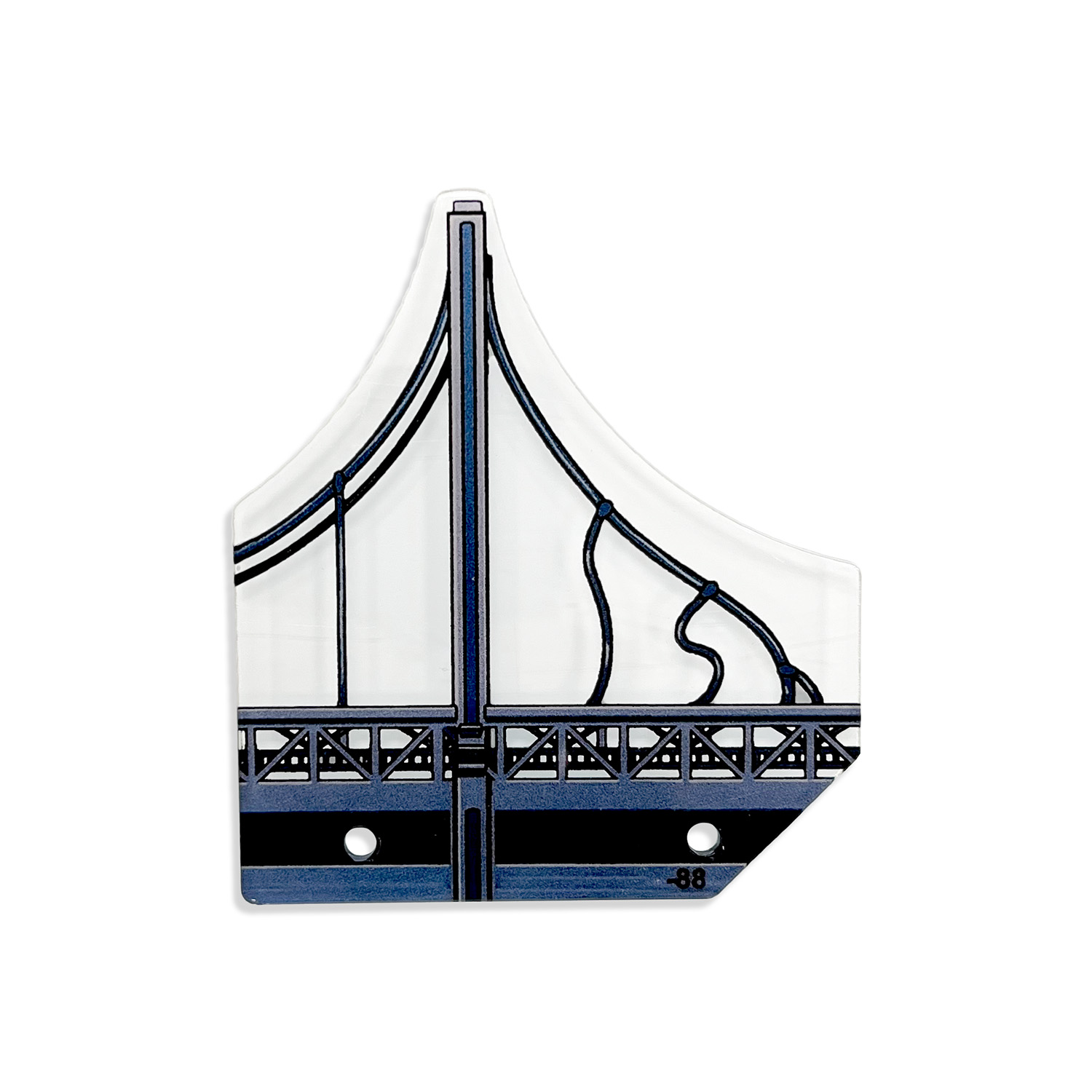 803-5000-T6-T7-88 Stern Godzilla Bridge Plastic #88