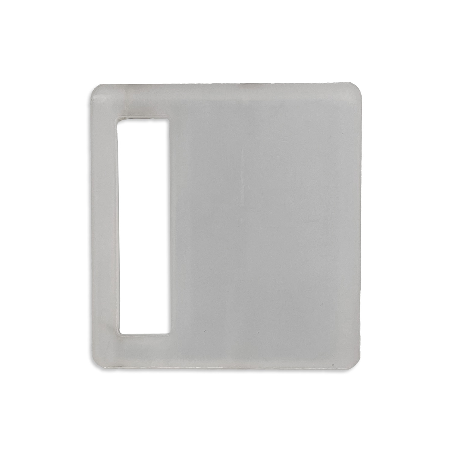 C-826-CLEAR Bally Coin Door Price Plate - Clear