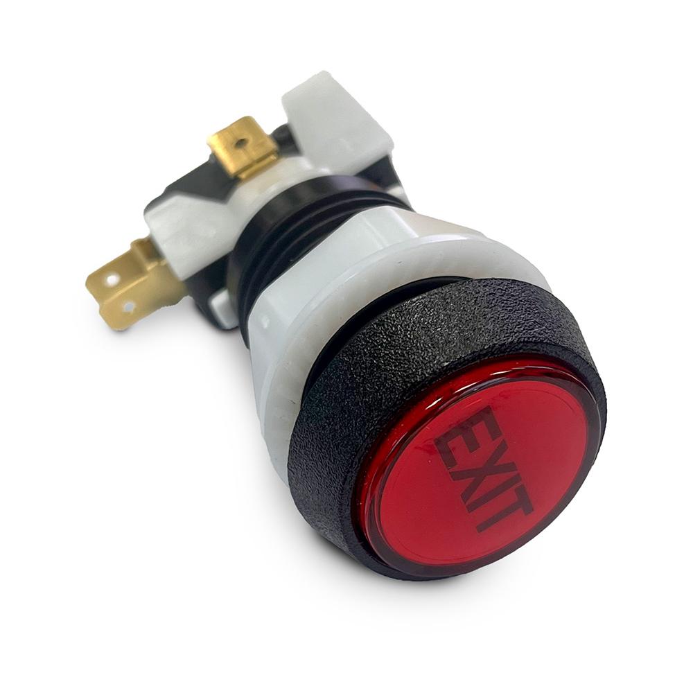 PBL-100-0317-00 Red Exit Button Assembly