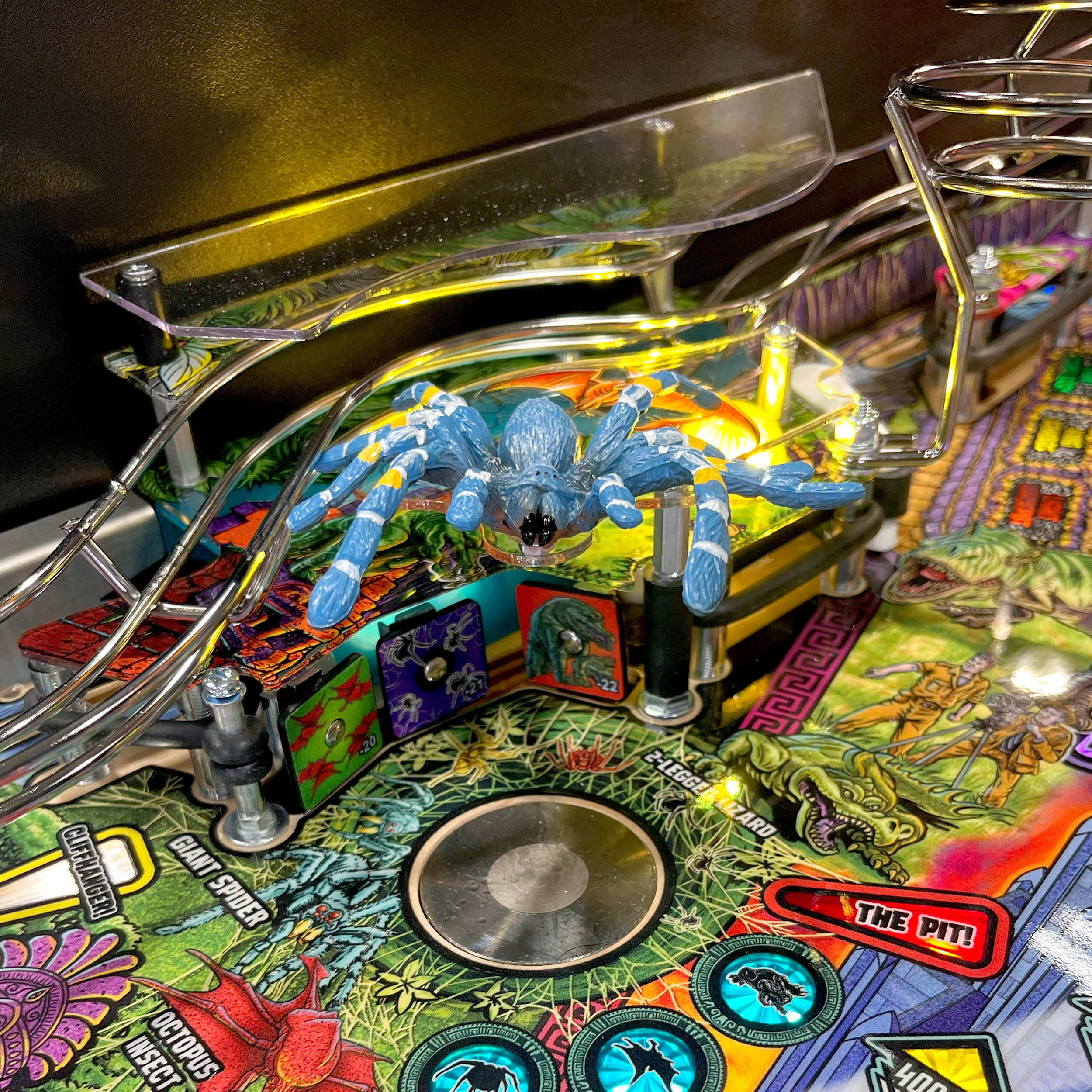PBL-100-0323-00_BL Giant Pit Spider For King Kong Pro Pinball Machines ...