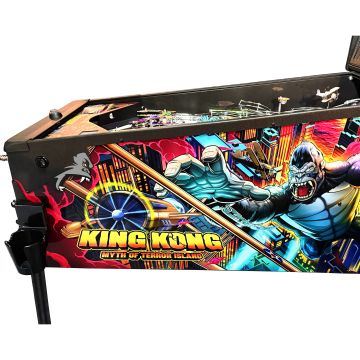 PBL-200-0176-00 Angry Kong Side Rail Set For King Kong Pro Pinball Machines