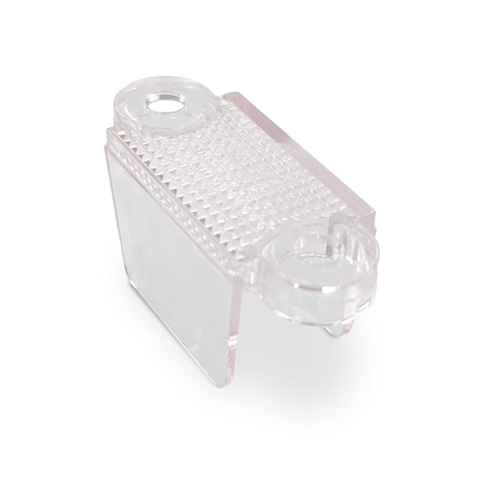 LG3_99.9_clear 1-1/4" Translucent Double Sided Lane Guide - 99.9% Clear