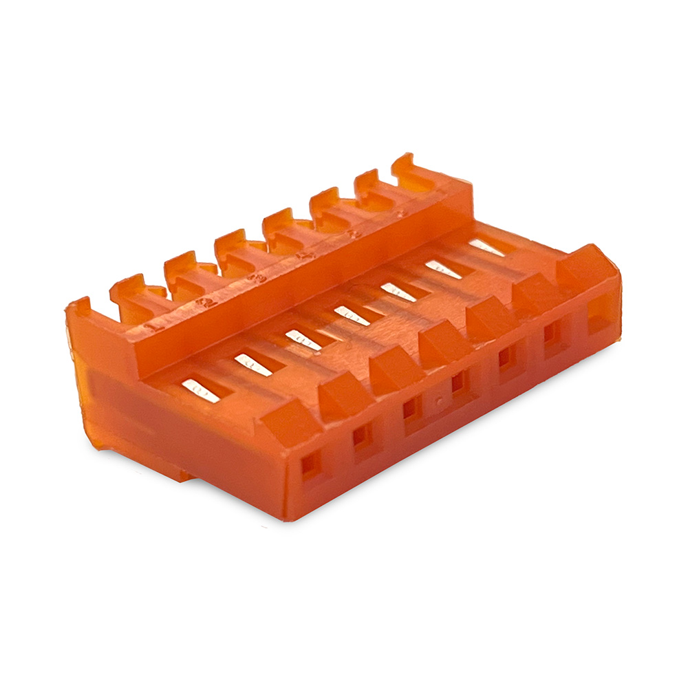 PBL-600-0480-00 .156" (3.96mm) IDC 7-Position Connector For 18 Gauge Wire