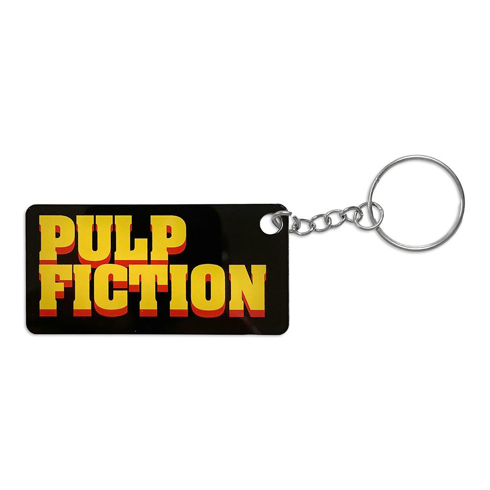 KEY_CHAIN_123 Pulp Fiction Logo Keychain