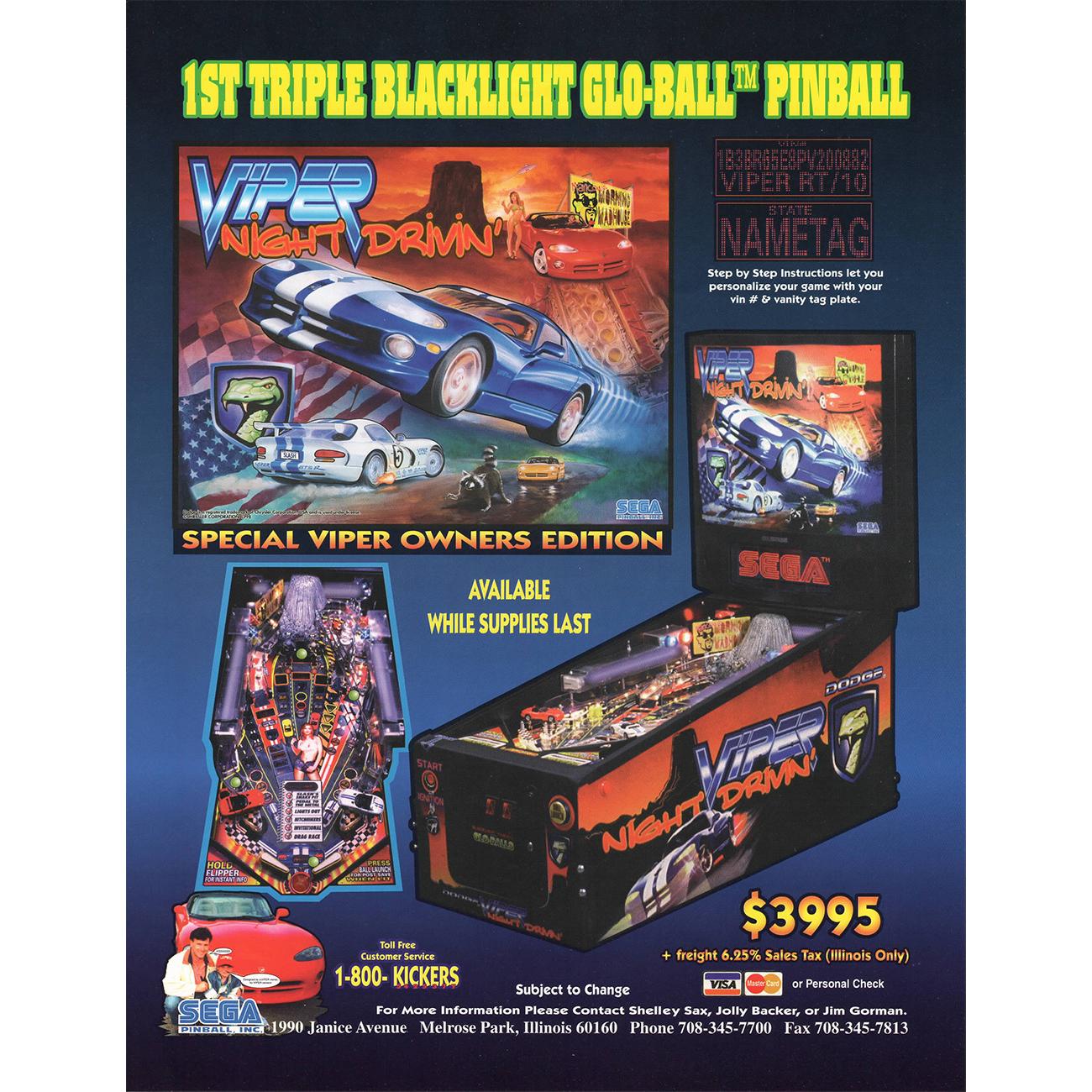 VND_FLYER_ALT Viper Night Driving Flyer Alternate Version