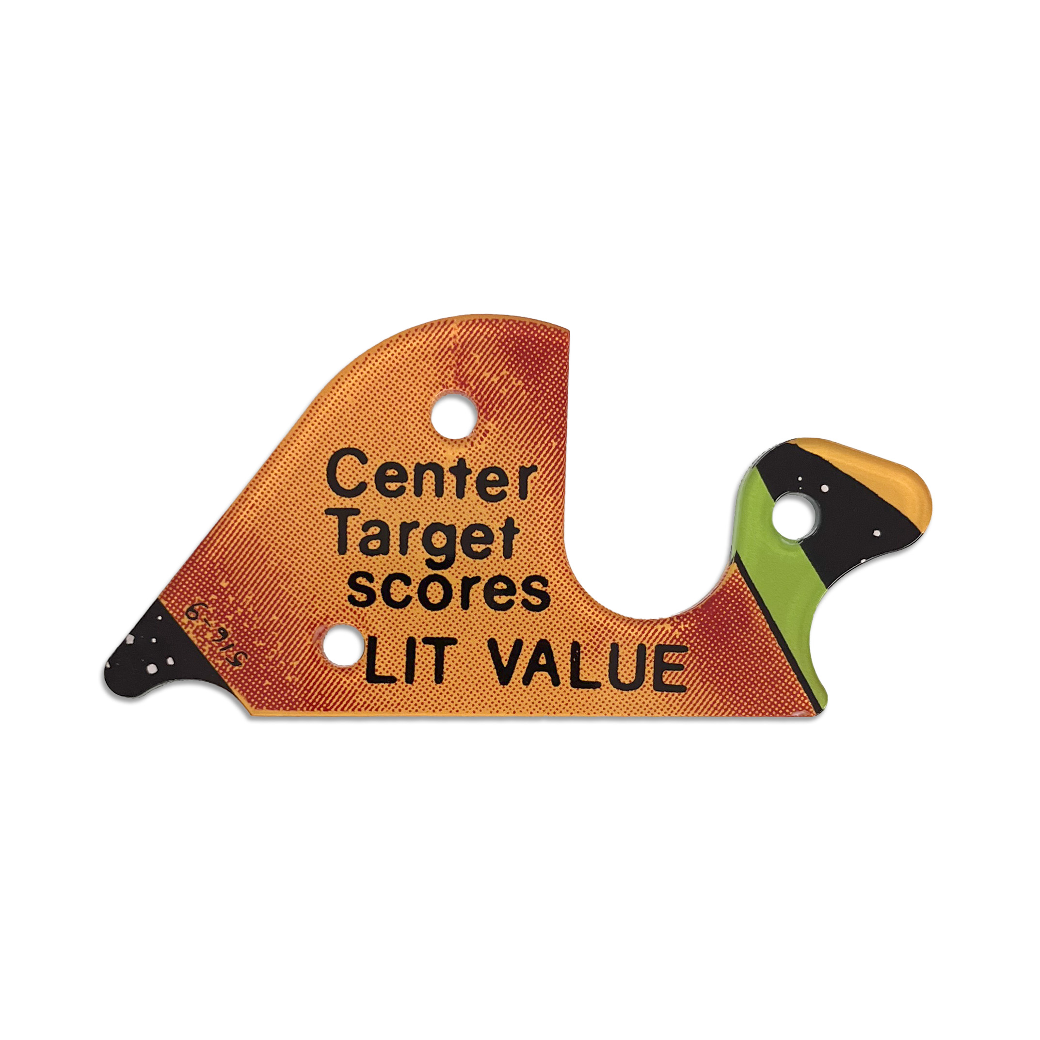 516-9 Warlok *Center Target Scores Lit Value* Easy Break Plastic