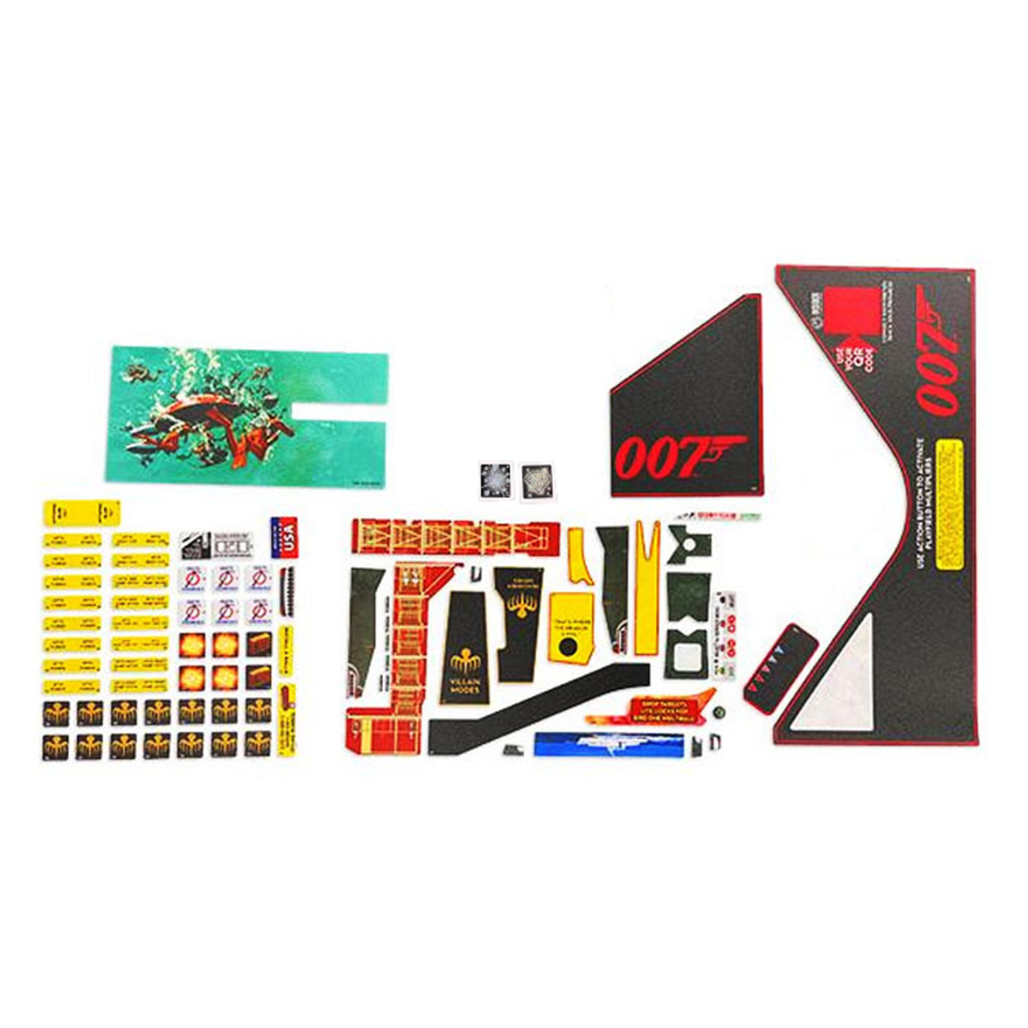 802-5000-V2_802-5000-V3 James Bond 007 Premium & LE Full Playfield ...