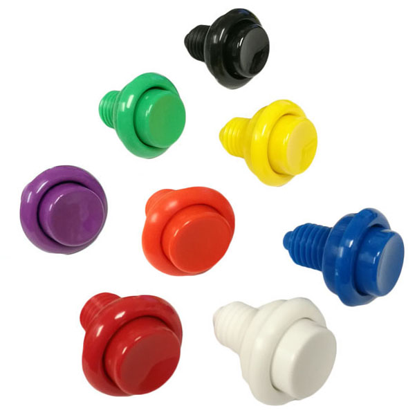 PBL-100-0081-00-XX Cabinet Flipper Button (Opaque) - 1-1/8" Shaft ...