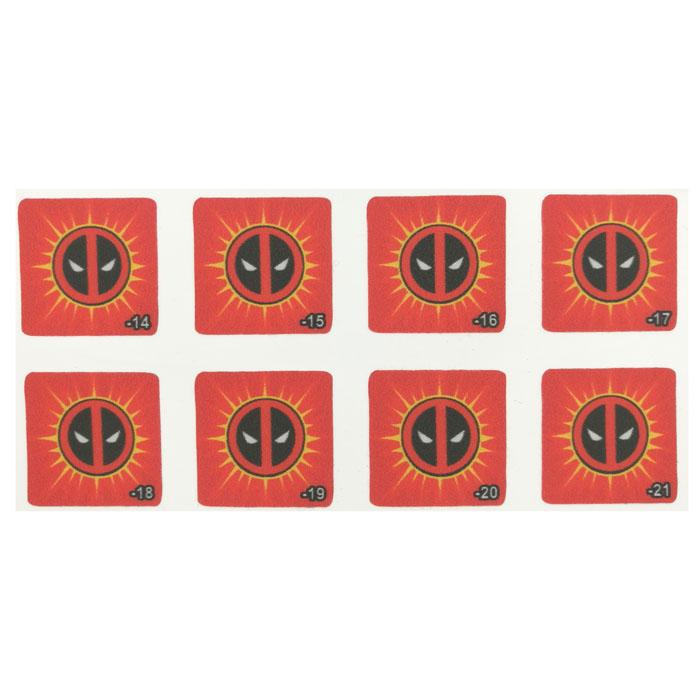 802-5000-K2-SET-OF-8 Deadpool Premium/LE Drop Target Decals - Set Of 8
