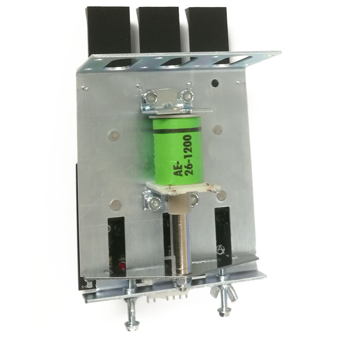 PBL-100-0078-00 3-Bank Drop Target Assembly With Black Drop Targets