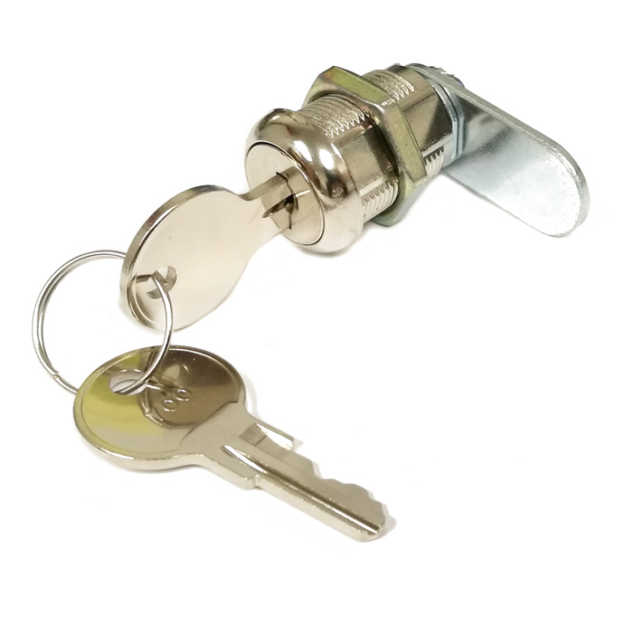 LOCKS_ASSY_WITH_CAM Coin Door Lock - Single Bitted - #700