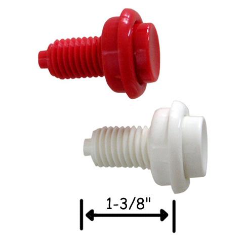 3A-7531-5_3A-7531-9 Cabinet Flipper Button - 1-3/8" Shaft