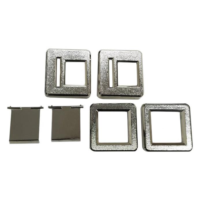 PBL-100-0037-00 Vacuum Metalized Silver Bezel Kit for Most Stern Coin Doors