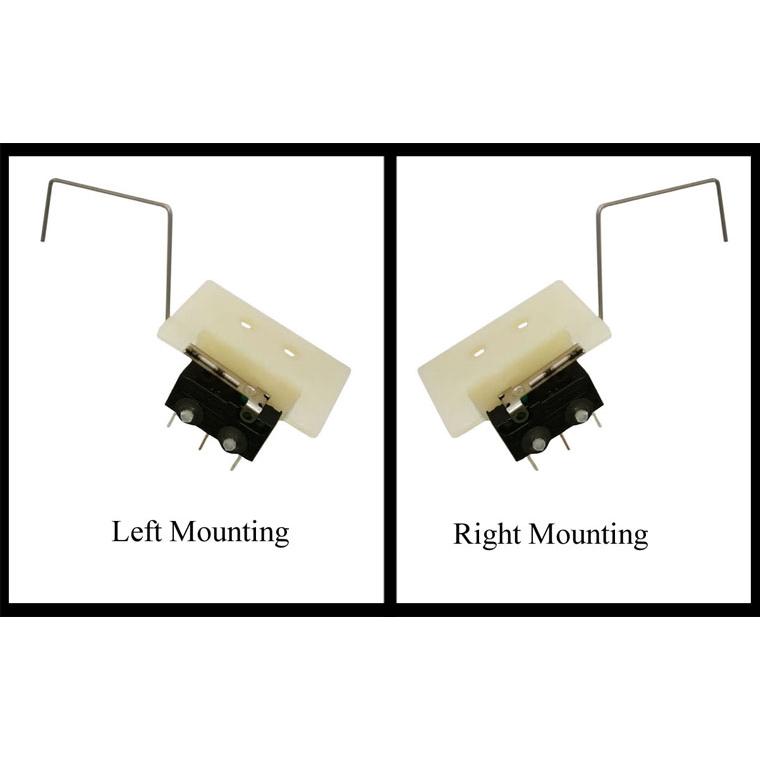 SP-SW-001 Spooky Pinball Rollover Switch & Bracket Assembly