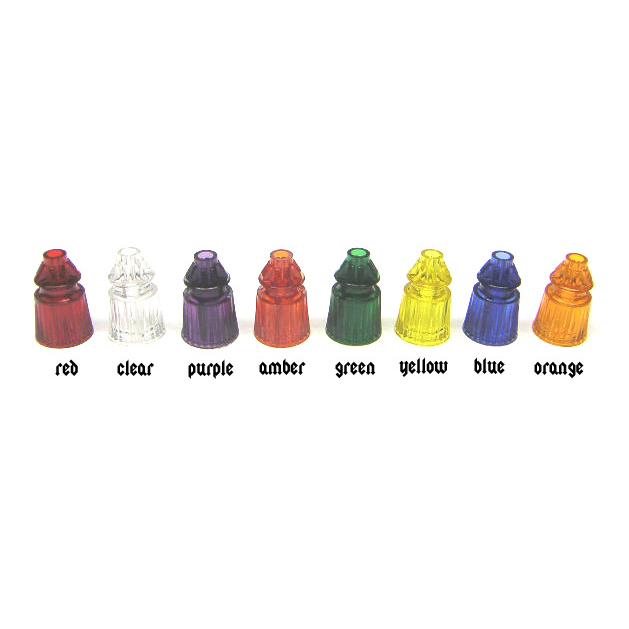 03-8319-XX Plastic Translucent Star Posts 1-1/16" Tall